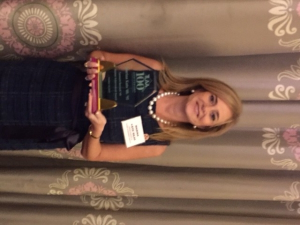 Marina Kats received the Leonard barrack ’68 Alumni Achievement Award ...